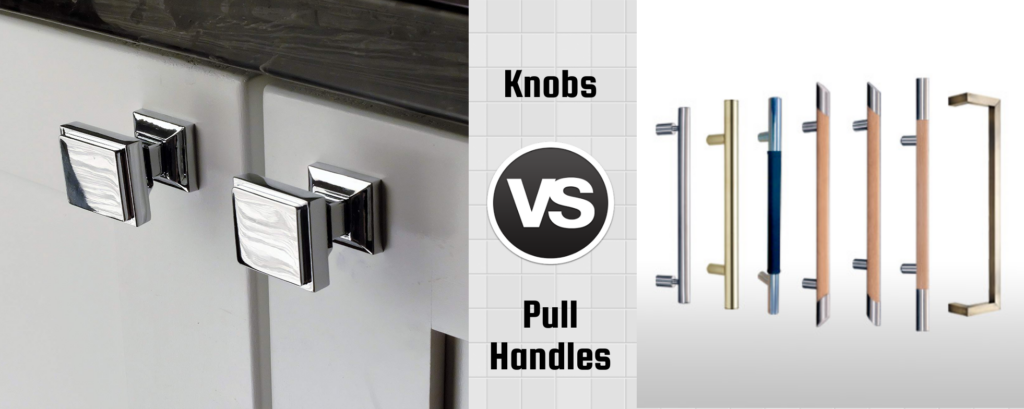 Pull Handles or Knobs: What Is Ideal For Kitchen Cabinets and Drawers?