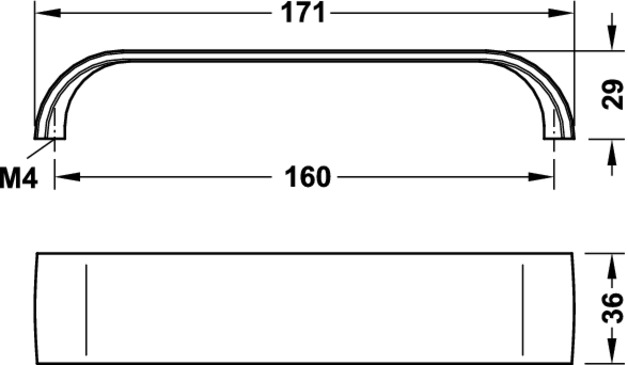 Stainless Steel, Coloured - D Handles at $25.75