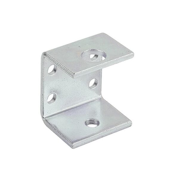 Metal Bracket with M8 Thread, Steel Galvanised