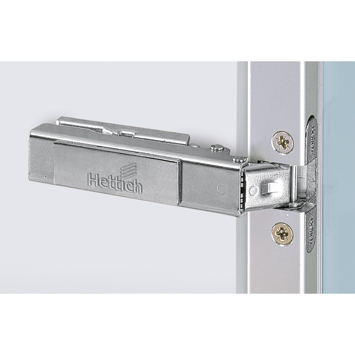 Hettich Intermat Aluminium Frame Hinge, Overlay, for Screwing