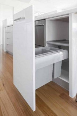 Hafele Integrated Kitchen Bins | Integrated Waste Bins, Australia