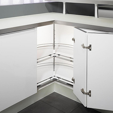 Carousel 270° Kitchen Corner Unit | Handles and More
