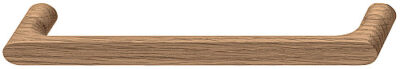 D Shape Wood Handle Oak Natural Lacquered