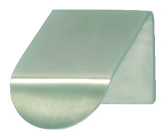 Stainless Steel Narrow Edge Pull / Lip Pull Handle - 28X45mm at 7.07