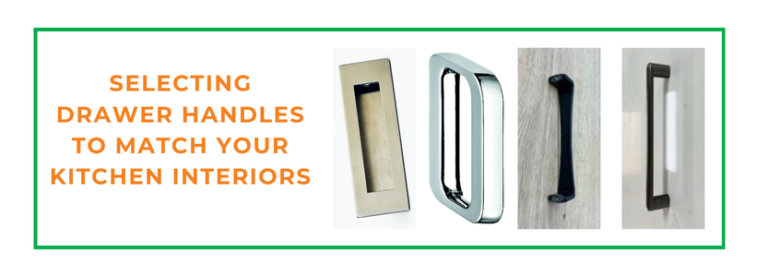 Variety of Drawer Handles to Match Your Kitchen Design and Budget